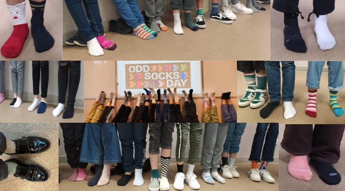 Odd socks day - Actualités - Collège Louis Armand